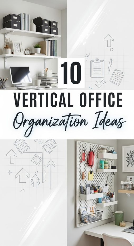 10 Vertical Office Organization Ideas - Home Decor | DIY | Recipes ...