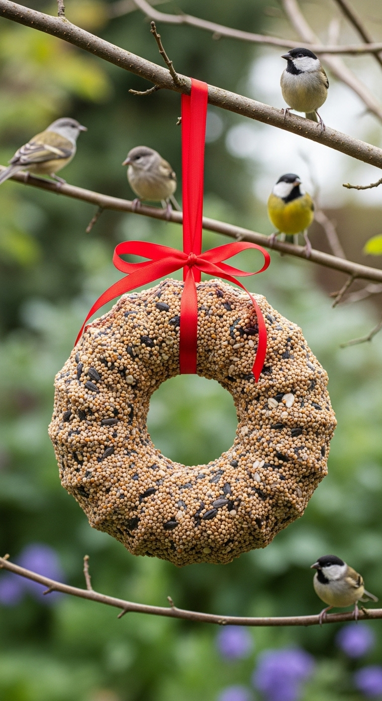 10 Bird Feeder Wreath Ideas - Home Decor | DIY | Recipes | Fashion