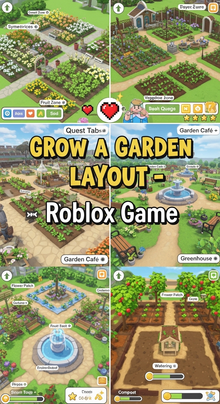 Grow a Garden Layout Roblox Game — Full Concept Guide - Home Decor ...