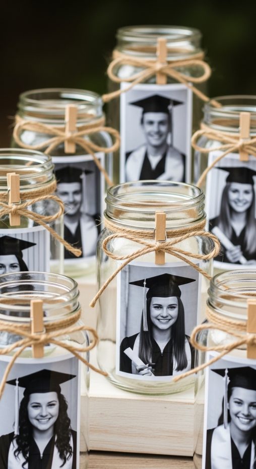 10 Mason Jar Graduation Centerpiece Ideas - Home Decor | DIY | Recipes ...