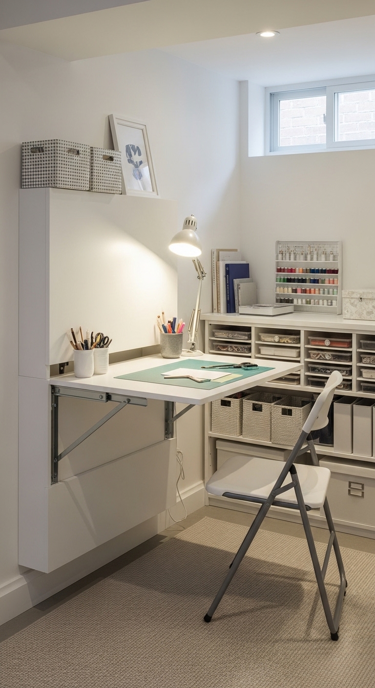 10 Creative Basement Craft Room Ideas - Home Decor | DIY | Recipes ...