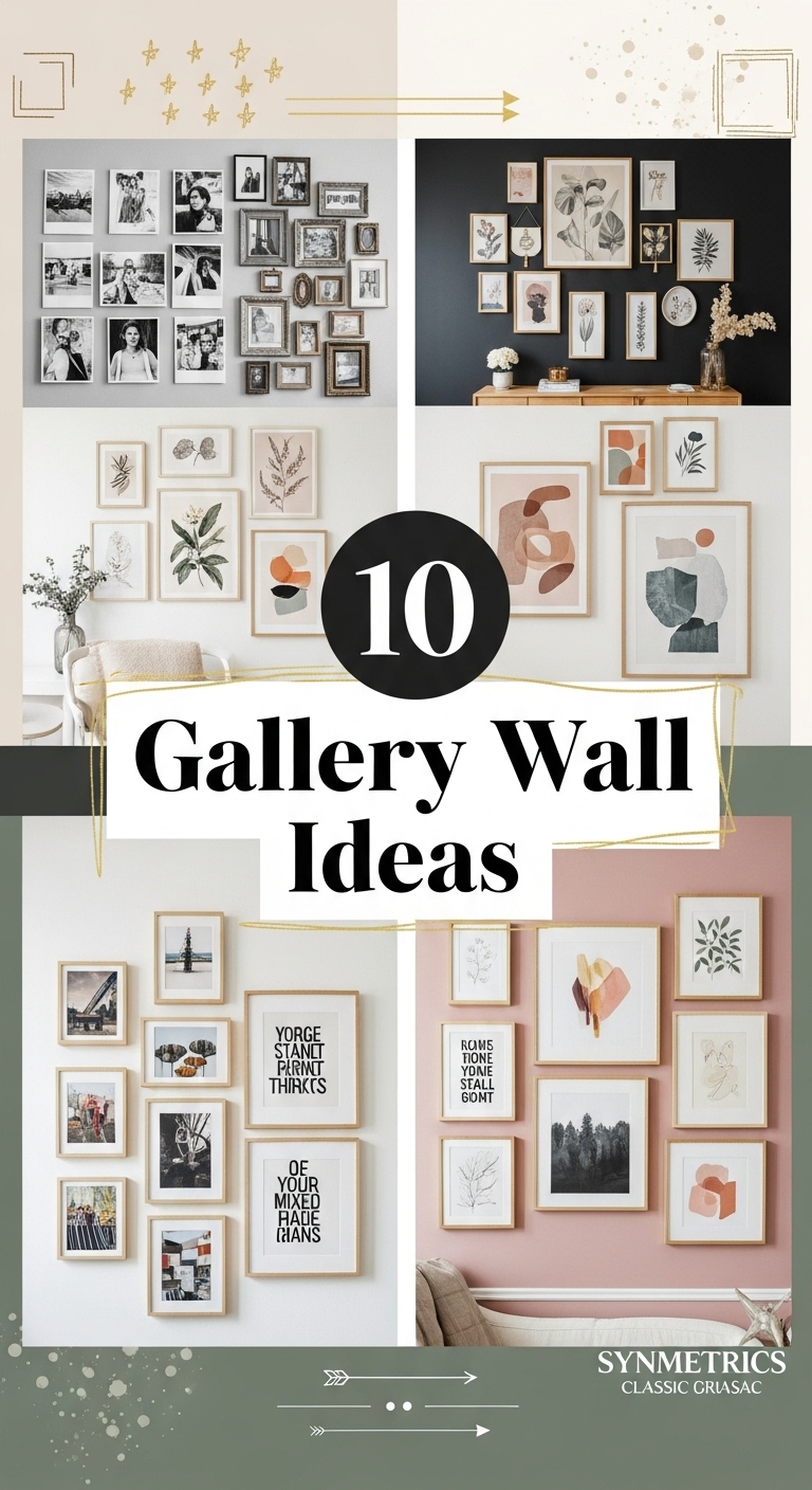 10 Gallery Wall Ideas to Elevate Your Living Room - Home Decor | DIY ...
