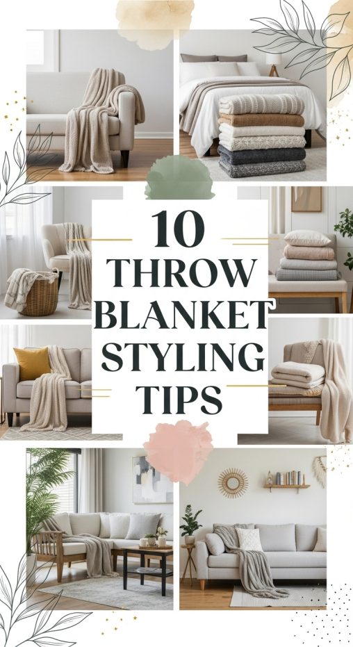 10 Throw Blanket Styling Tips - Home Decor | DIY | Recipes | Fashion