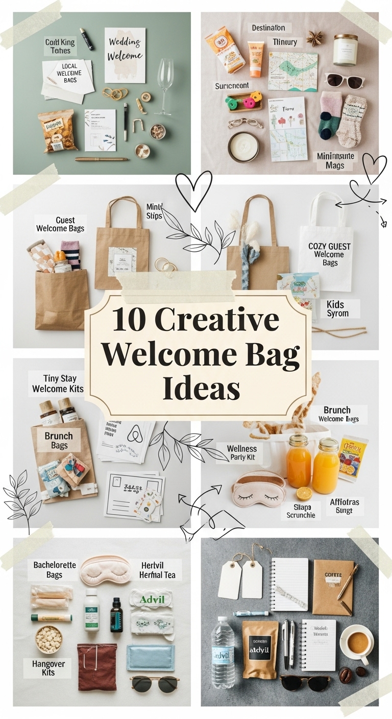 10 Creative Welcome Bag Ideas - Home Decor | DIY | Recipes | Fashion