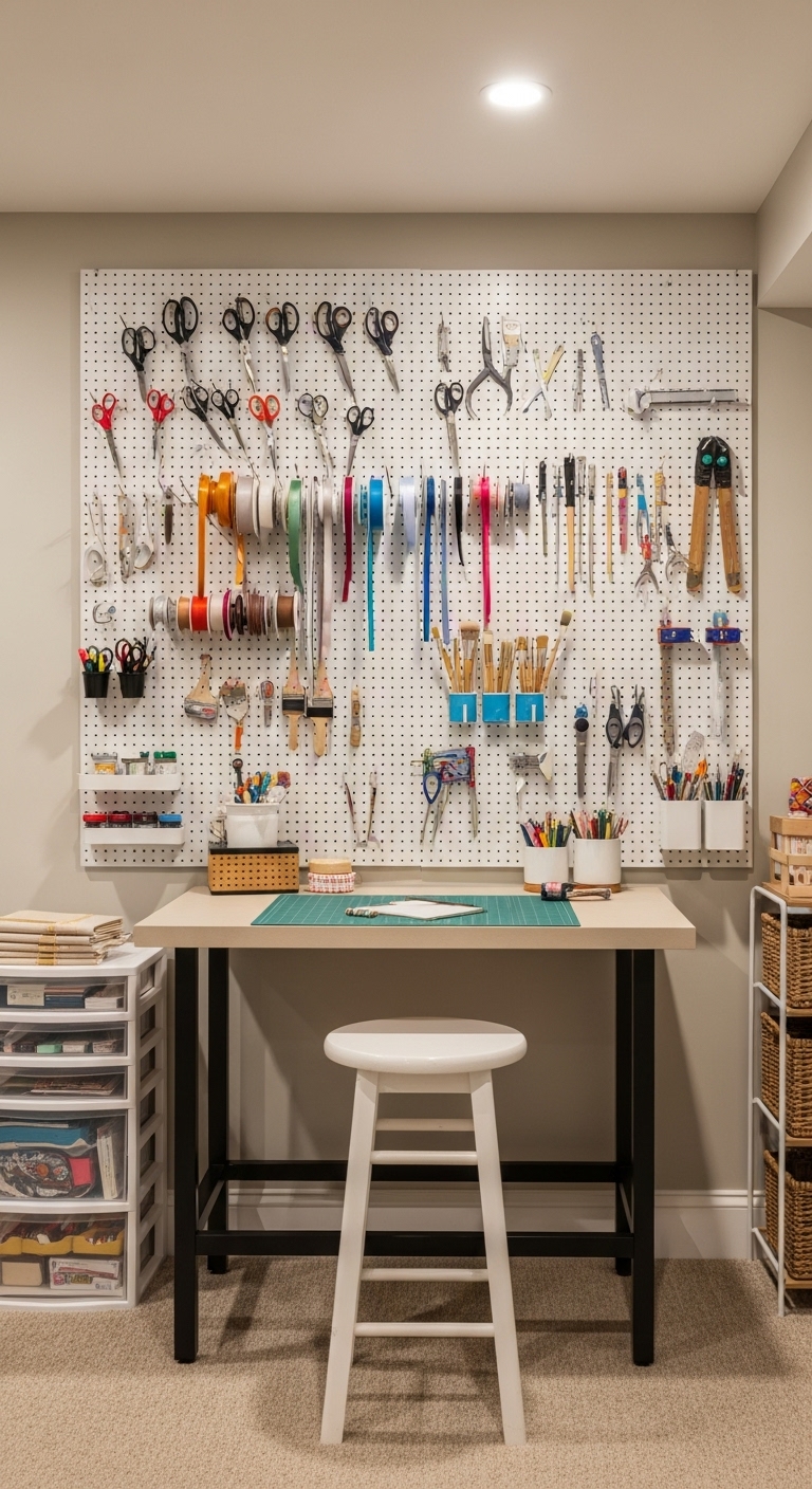 10 Creative Basement Craft Room Ideas - Home Decor | DIY | Recipes ...