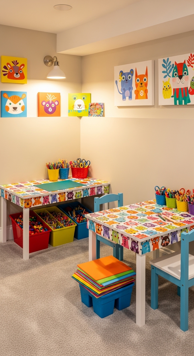 10 Creative Basement Craft Room Ideas - Home Decor | DIY | Recipes ...