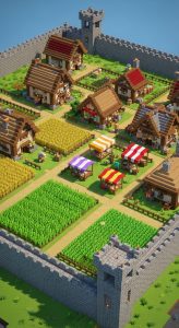 11 Minecraft Town Layout Ideas - Home Decor | DIY | Recipes | Fashion