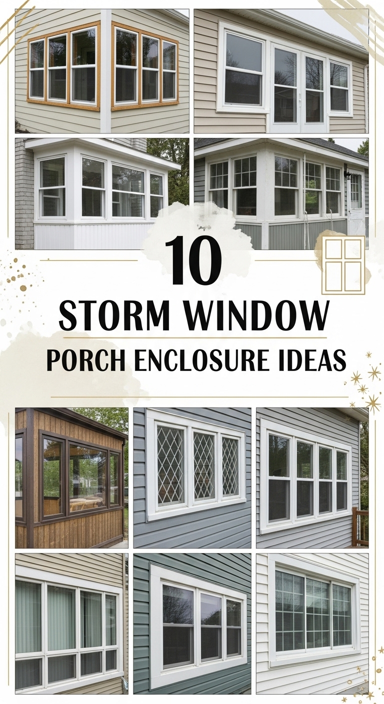 10 Storm Window Porch Enclosure Ideas - Home Decor | DIY | Recipes ...