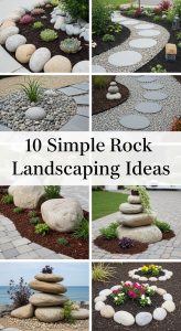10 Simple Rock Landscaping Ideas - Home Decor | DIY | Recipes | Fashion