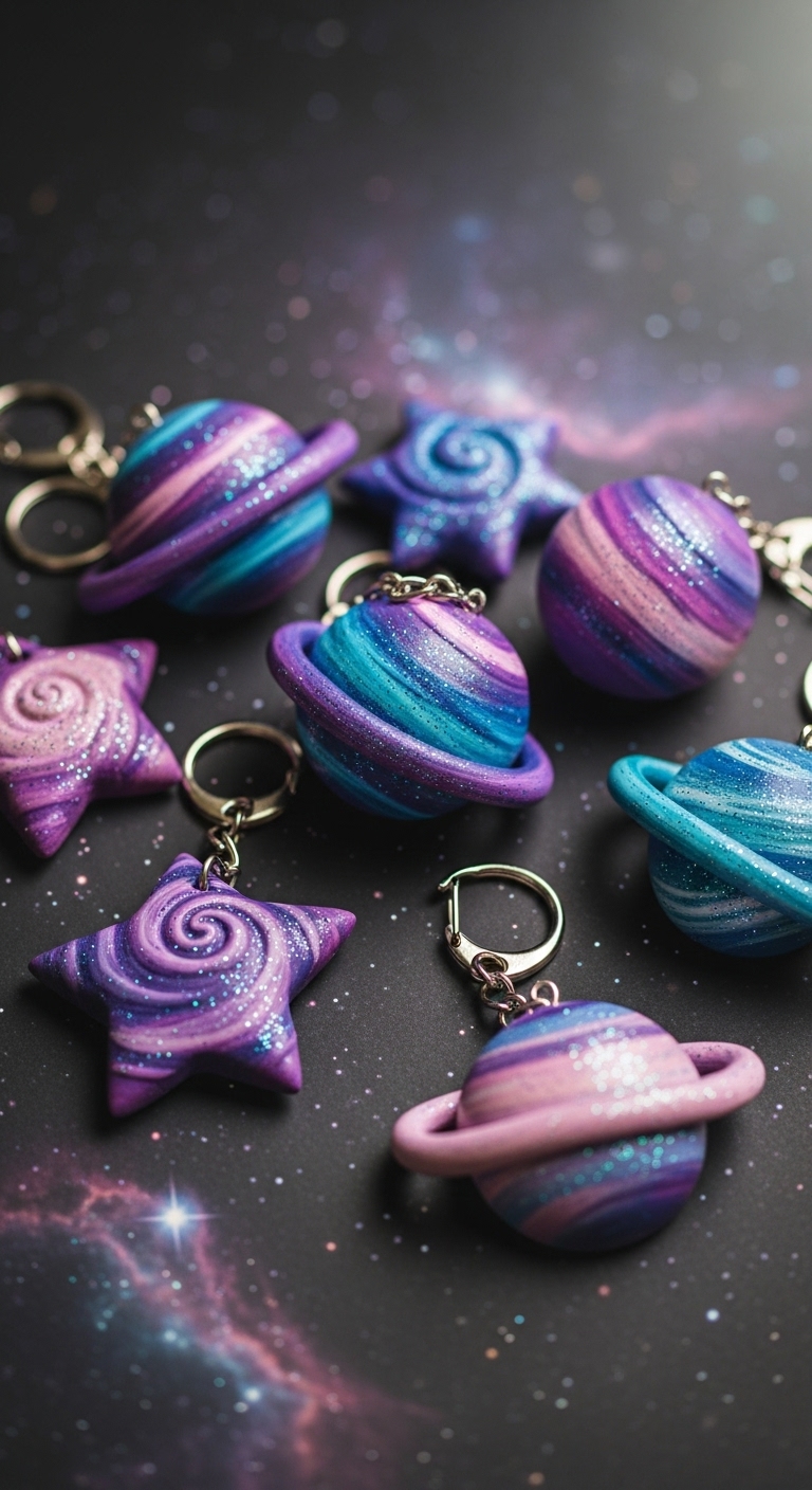 10 Clay Keychain Ideas for Pinterest - Home Decor | DIY | Recipes | Fashion
