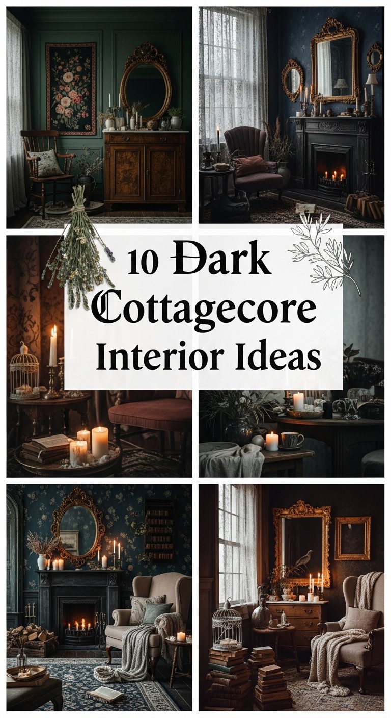 10 Dark Cottagecore House Interior Ideas - Home Decor | DIY | Recipes ...