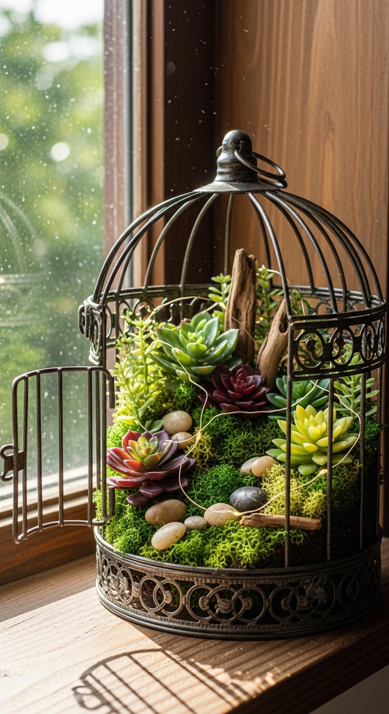 10 DIY Bird Cage Decor Ideas - Home Decor | DIY | Recipes | Fashion