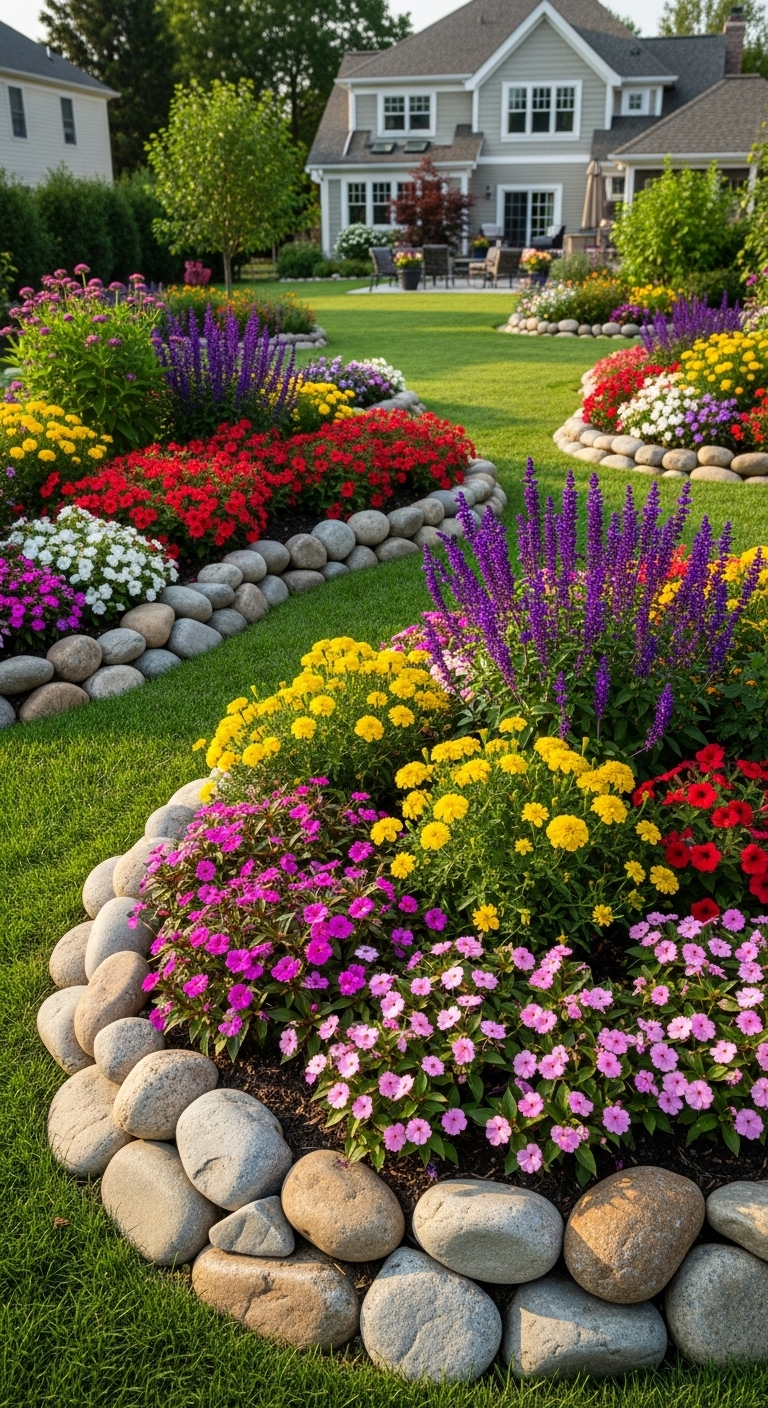 10 Simple Rock Landscaping Ideas - Home Decor | DIY | Recipes | Fashion