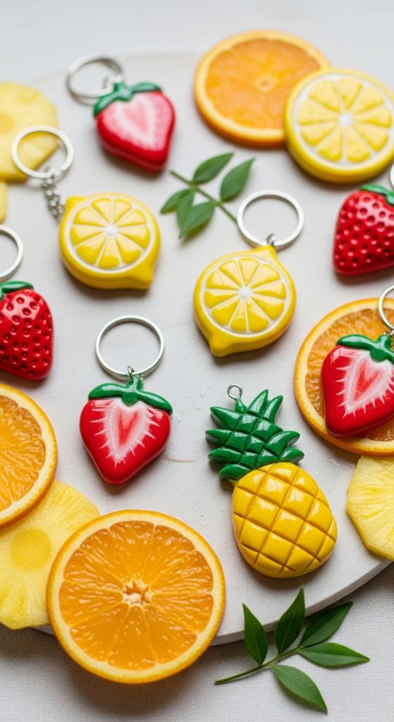 10 Clay Keychain Ideas for Pinterest - Home Decor | DIY | Recipes | Fashion